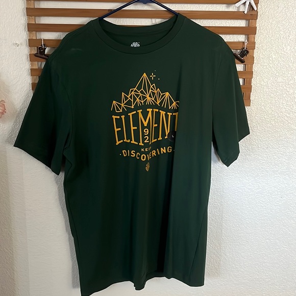 Element | Shirts | Mens Large Tshirt Color Forest Green 0 Cotton Still ...